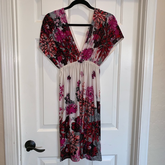I.C.U. | Dresses | Icu Floral And Butterfly Dress | Poshmark